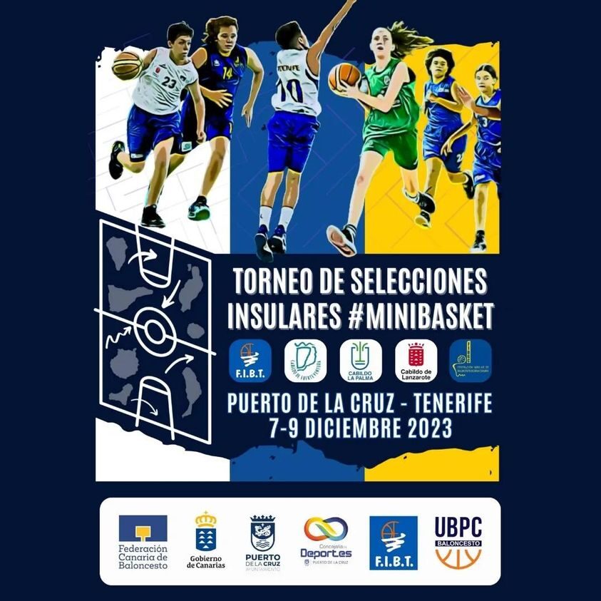 TORNEO DE SELECCIONES INSULARES DE MINIBASKET 2023. - FIBT